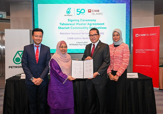 CIMB Islamic & PETRONAS sign an inaugural Tahawwut Master Agreement for ...